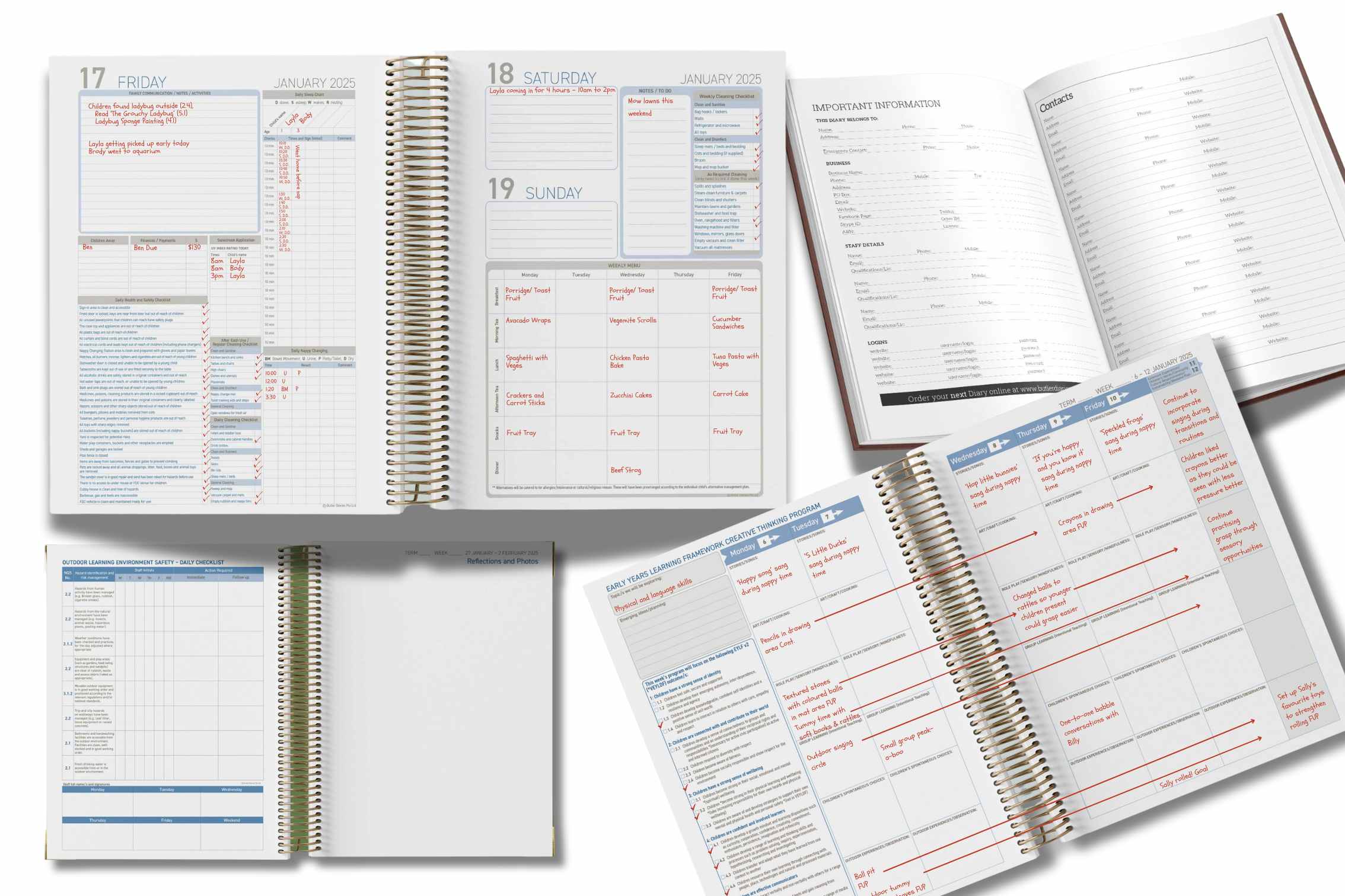 What is a Diary in Childcare and Early Childhood Education and Care ...