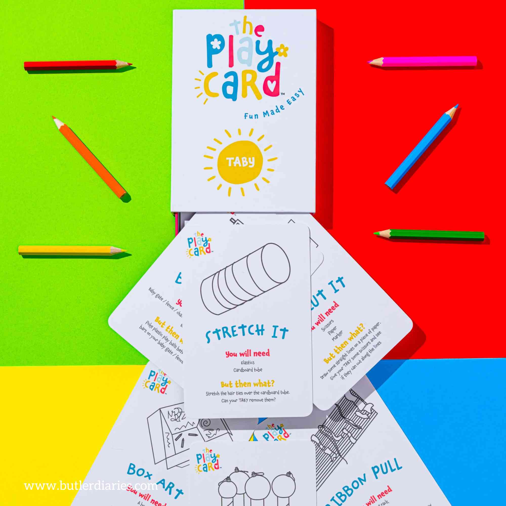 Toddler Development in ECEC, program cards for development – Butler Diaries