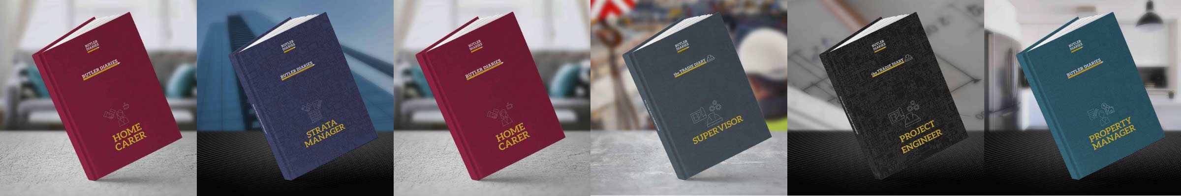 Professional Diaries | Custom designed layout to your unique job needs ...